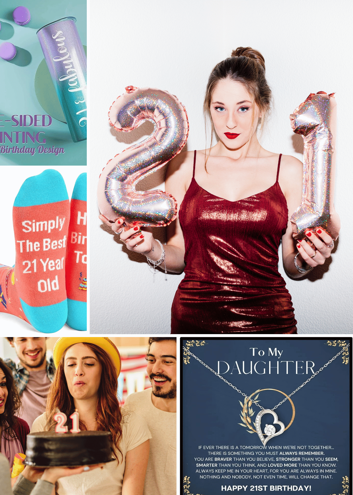 Birthday gifts for 21 year old female